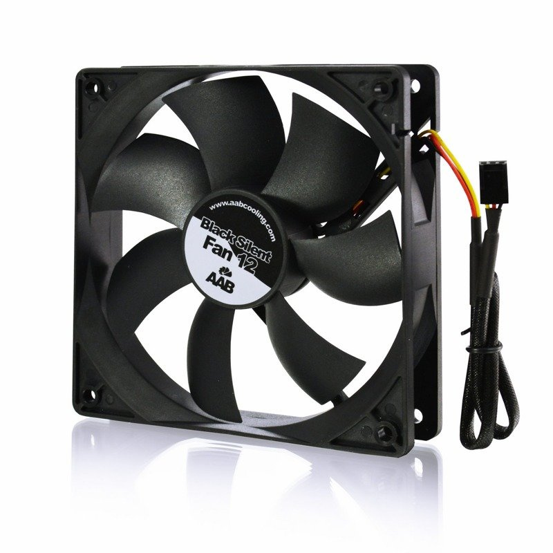 AABCOOLING Black Silent Fan 12 120 x 120 x 25 mm | Producenci ...